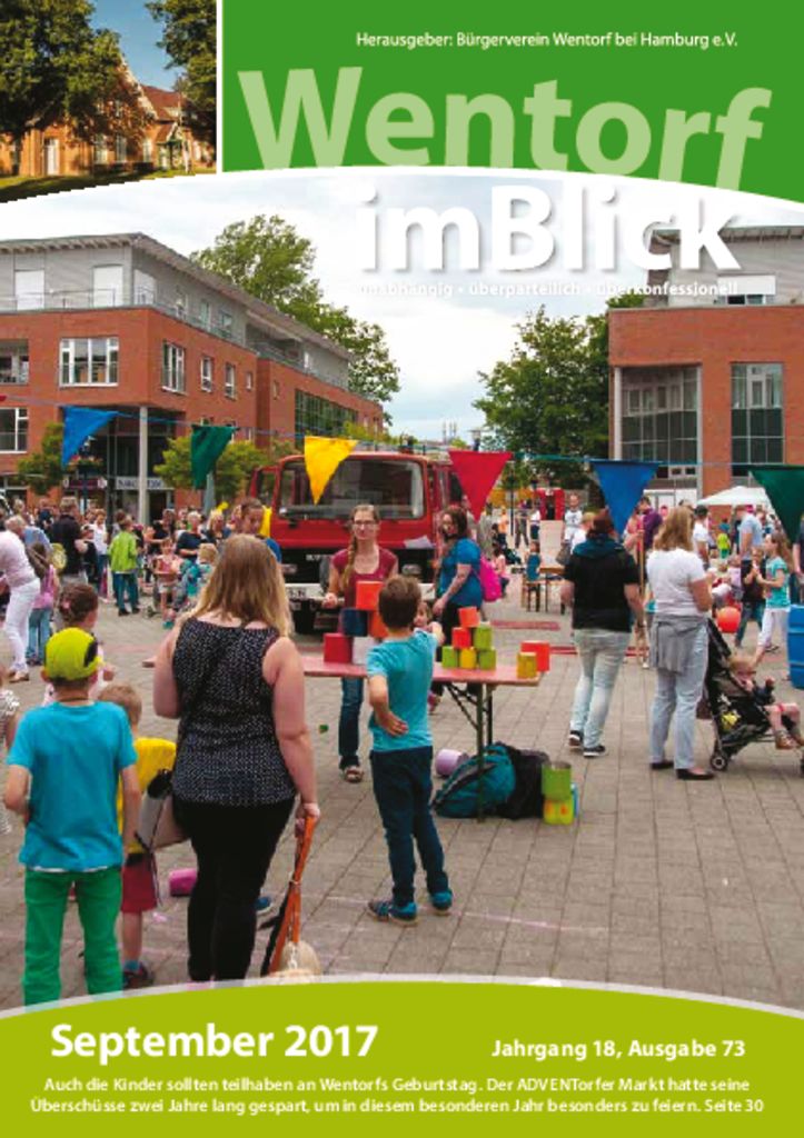 Aktuelle Ausgabe | Wentorf im Blick